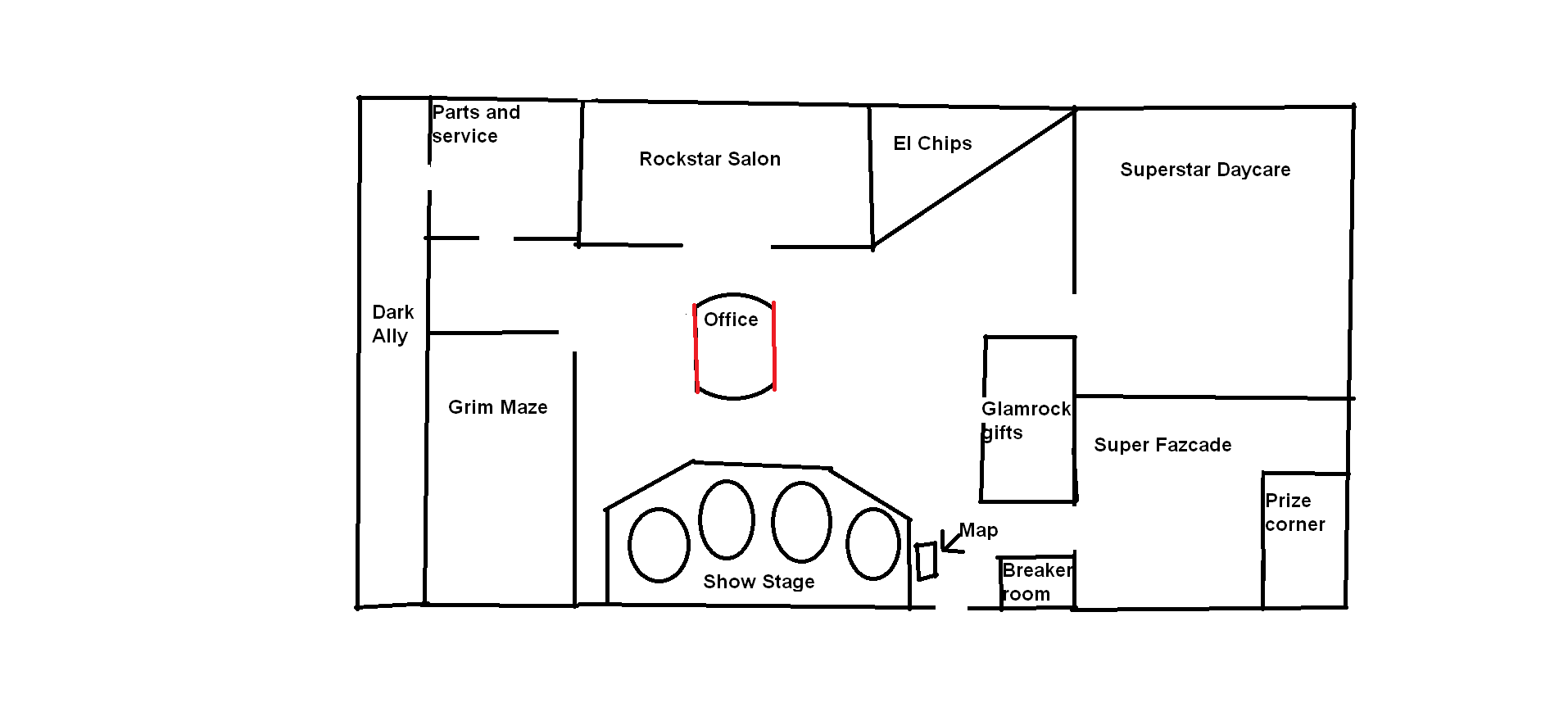Map for my UCN 2 done! | Fandom