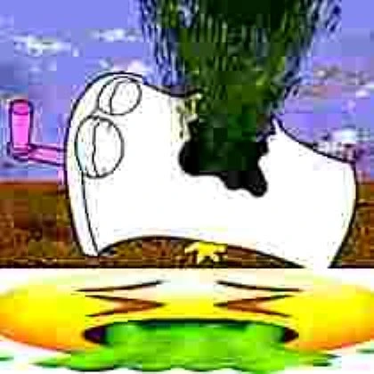 a low quality image of Master Shake from Aqua Teen Hunger Force ...