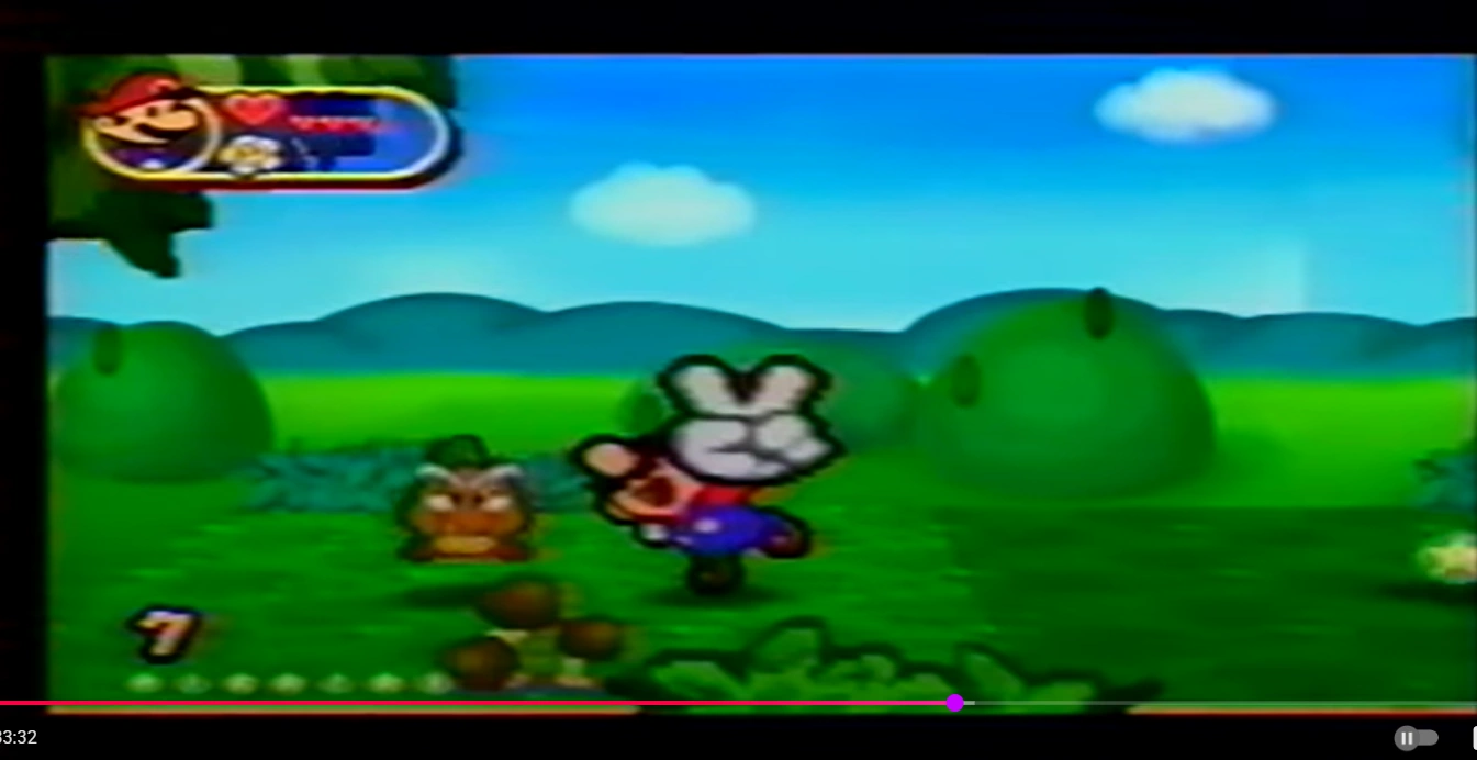 Comparing two images of Paper Mario. | Fandom