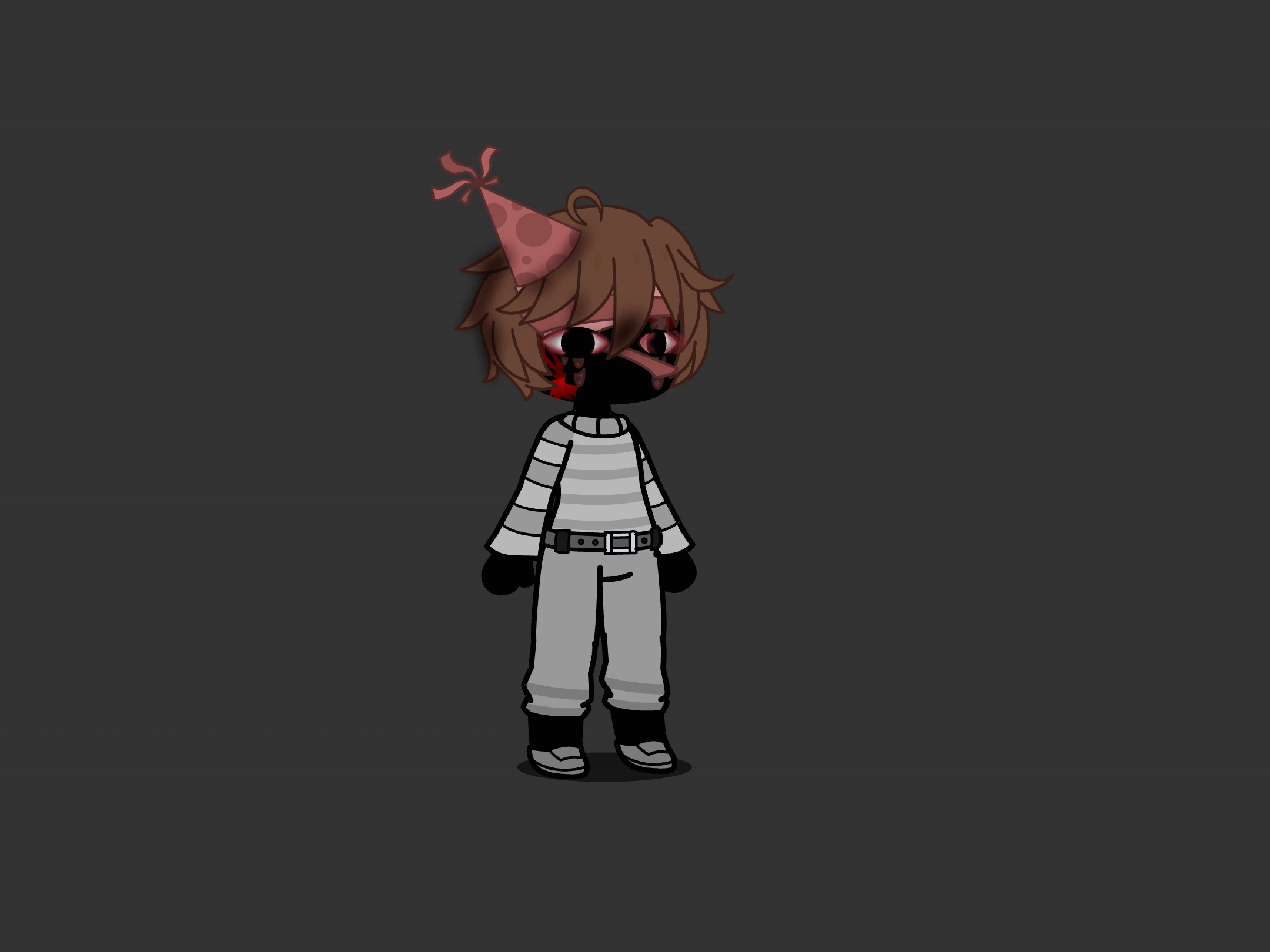 Made the crying child in Gacha club (gore and possibly disturbing ...