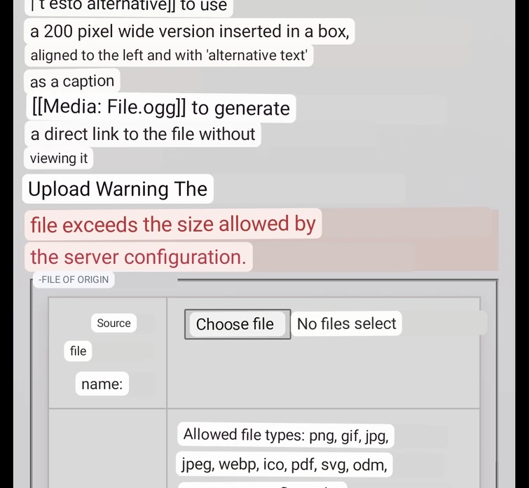 Guys help I can't upload file | Fandom