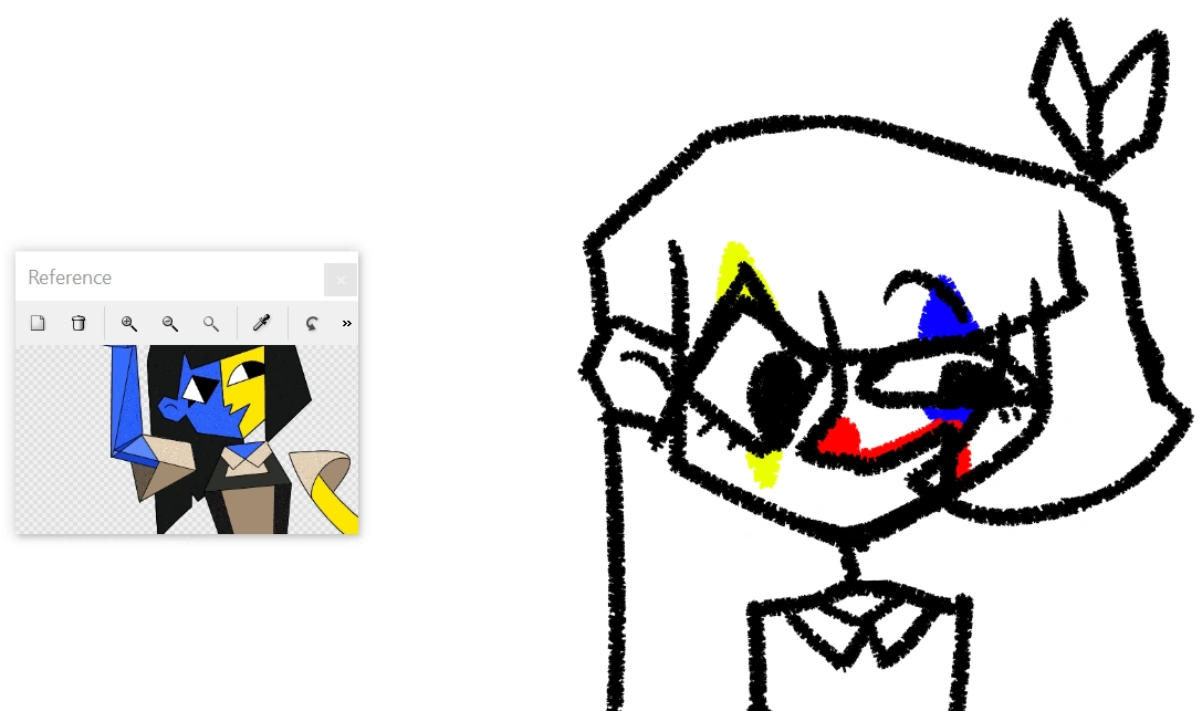 hehe drawing ena as a clown | Fandom