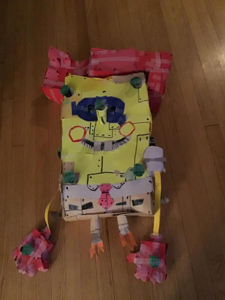 Can you draw SpongeBot SteelPants? | Fandom