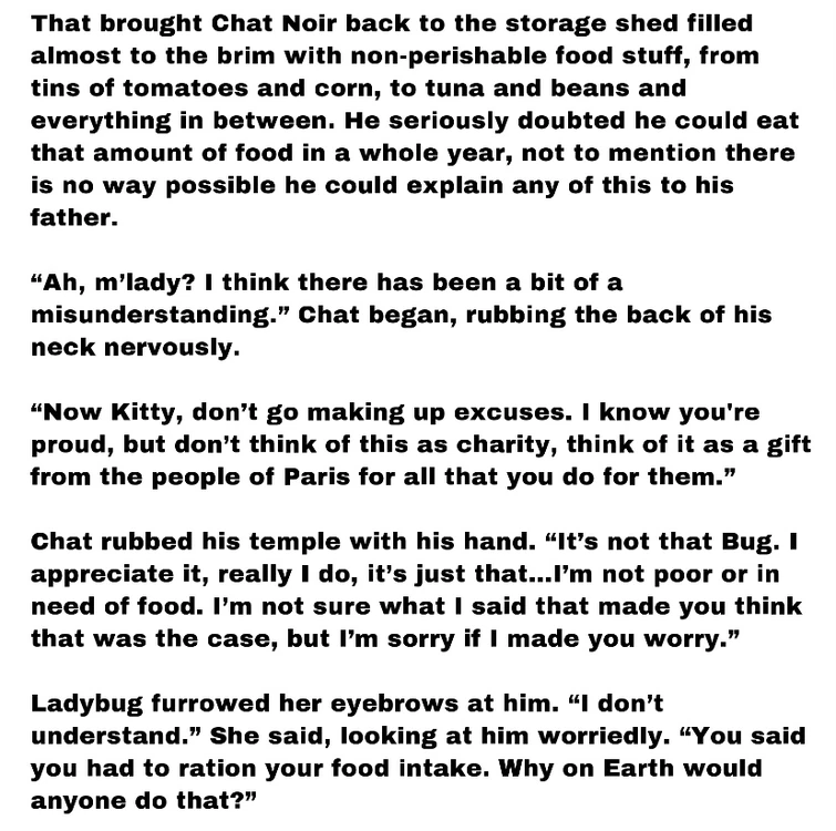 “The Great Chat Noir Food Drive” Part 3 of 3 | Fandom