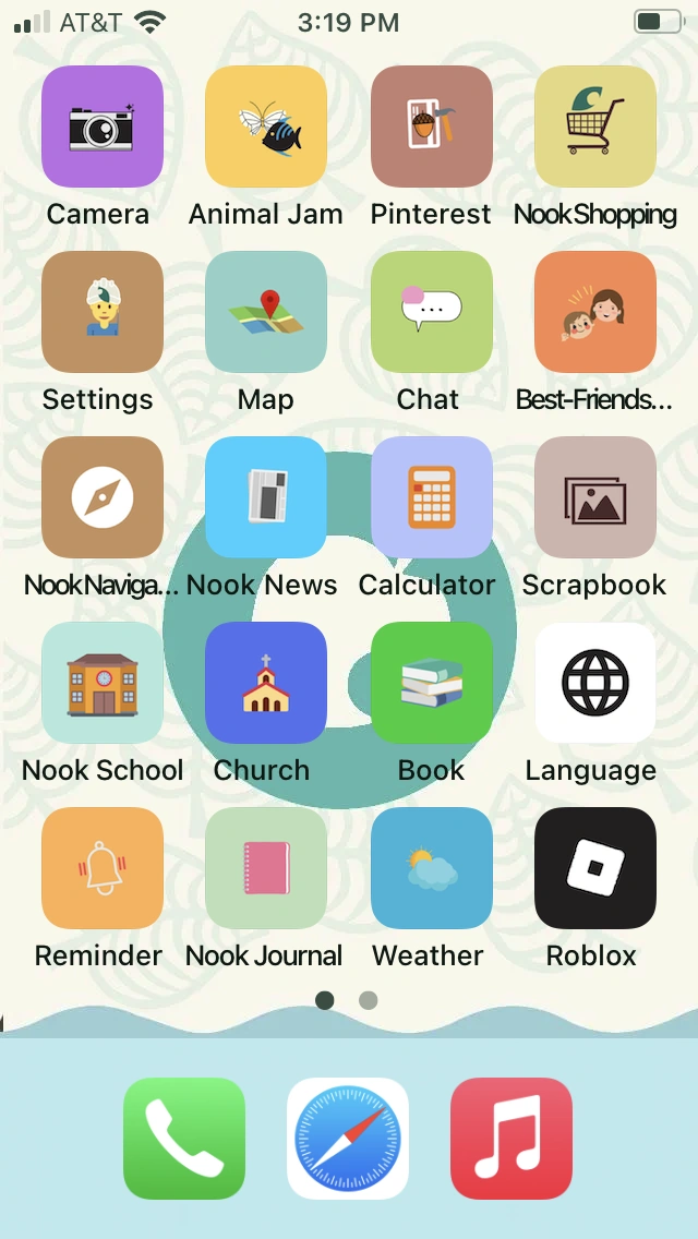 My New Nook Phone Layout! | Fandom