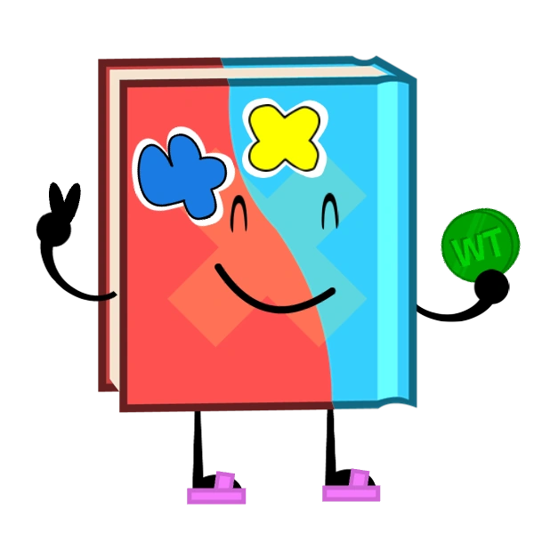 I was just playing around with a booksona maker and I made one that I ...