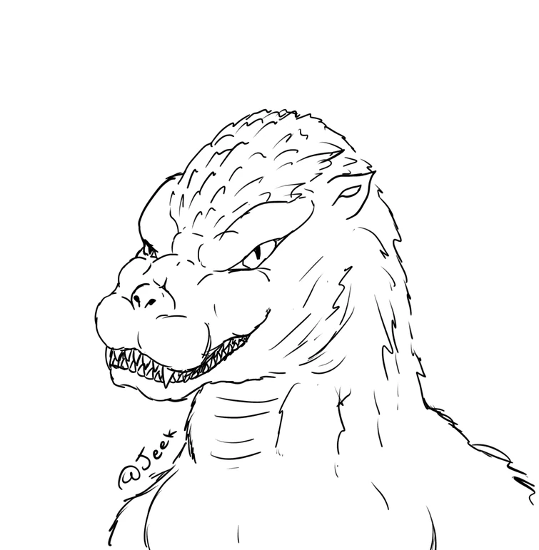 Godzilla in 3 different styles | Fandom