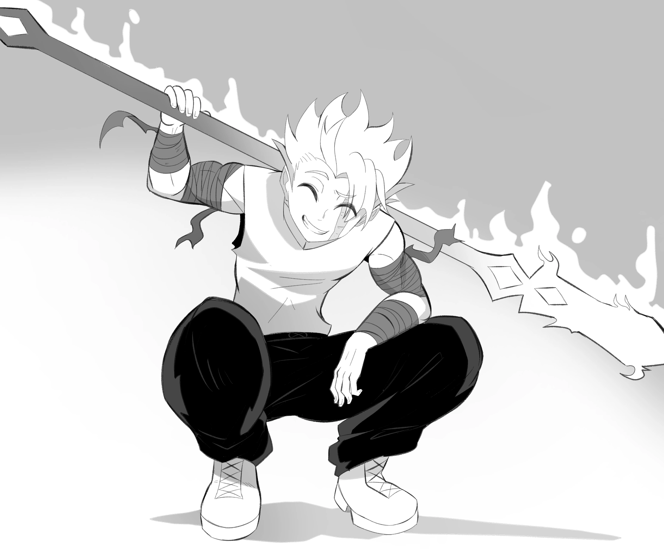 Alright. More art/commissions for my characters. Everyone say hi to ...