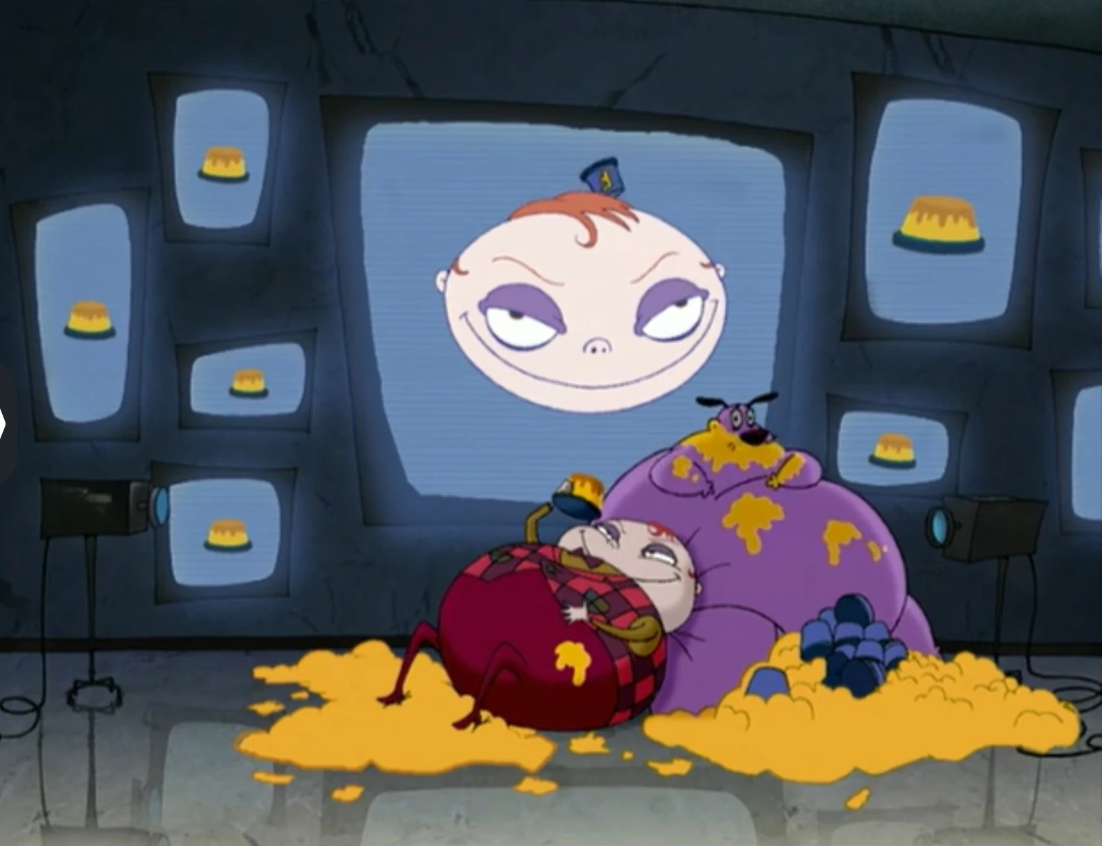 Did Courage lose at the end of the episode “King of Flan”? | Fandom