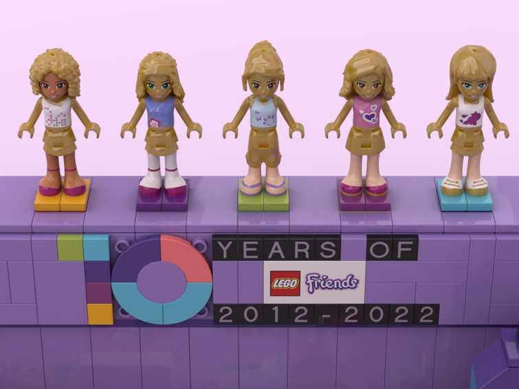 10 Years of LEGO Friends MOC | Fandom