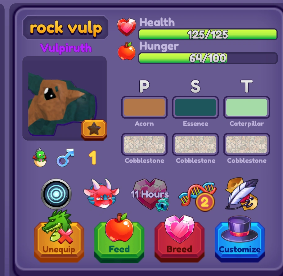 trading stinky baby vulp | Fandom