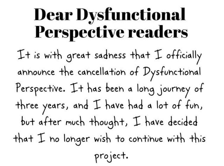 Actually sad news. | Fandom