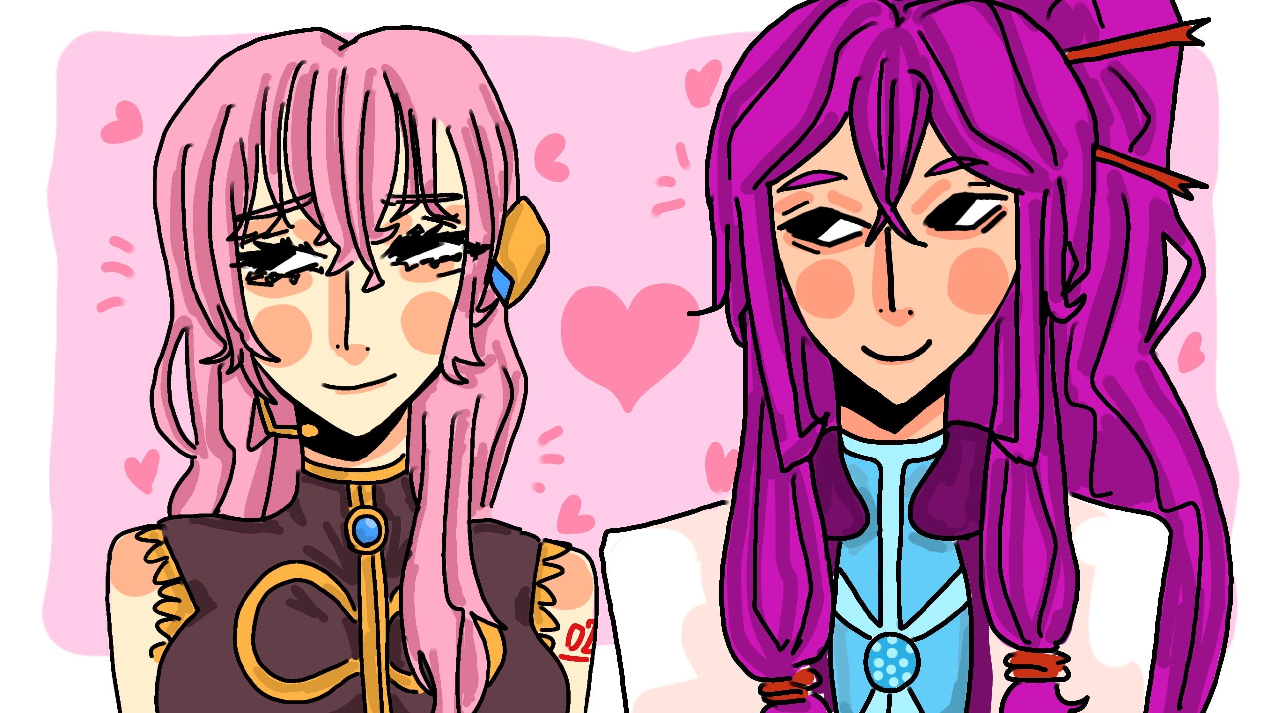 I told my friend to draw GakuLuka for me | Fandom