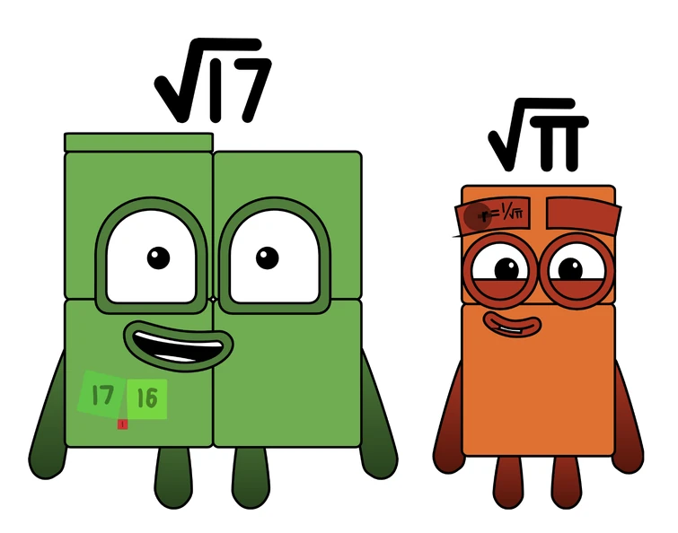 Two Square Root Numberblocks | Fandom