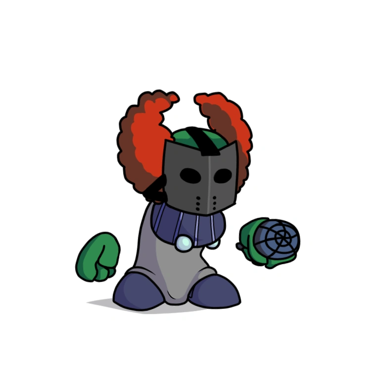 First time drawing Tricky in FNF style | Fandom