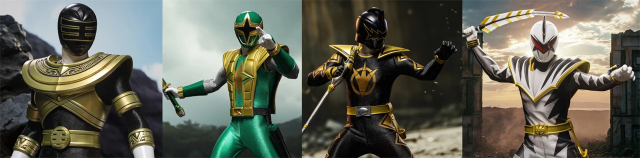 Unlicensed Power Rangers figures | Fandom