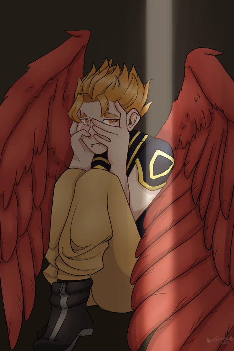 Don't Leave Me... - Hawks Fanart (maybe spoilers?) | Fandom