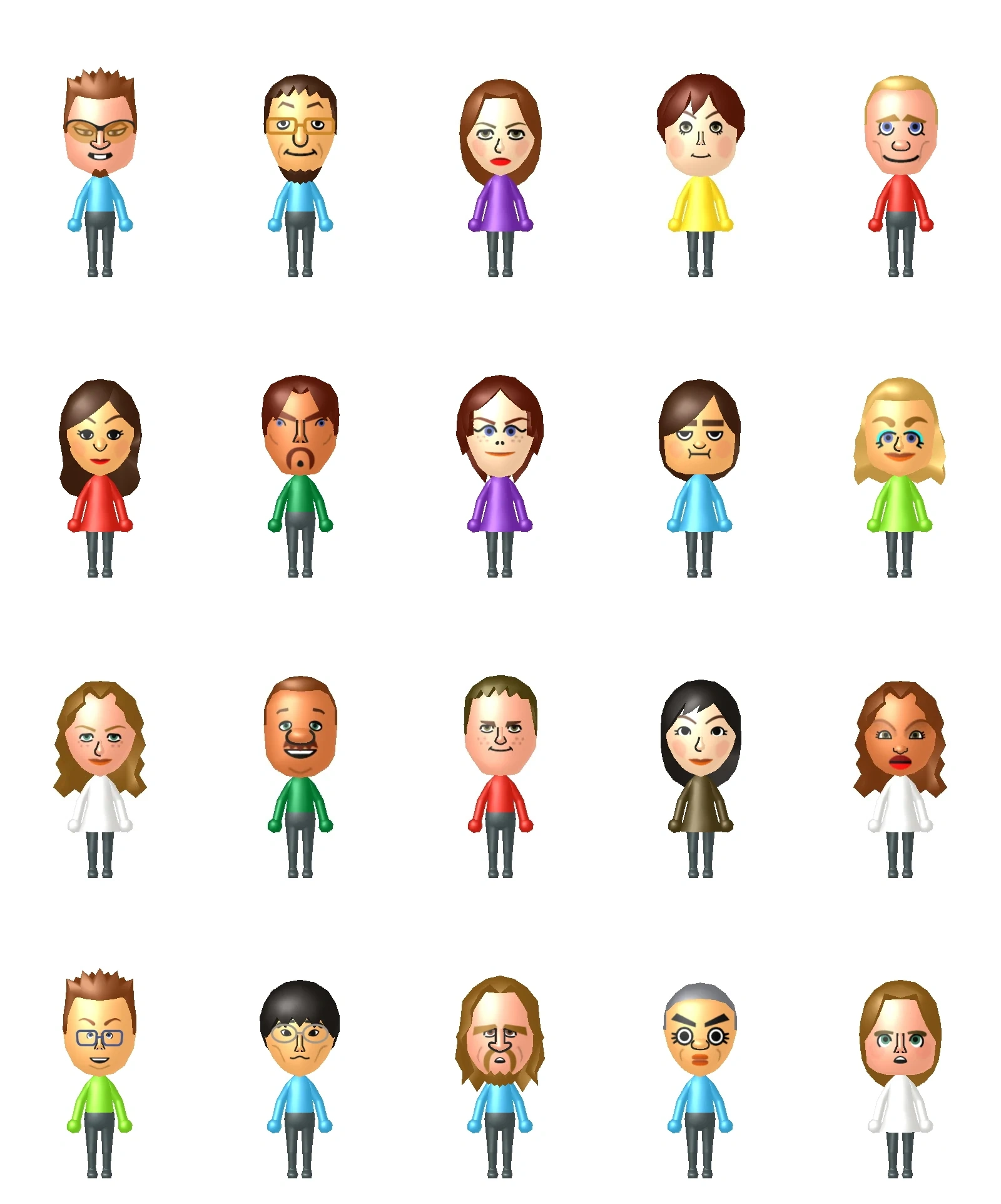 Which Advanced Mii do you Hate? And which Advanced Mii do you like ...