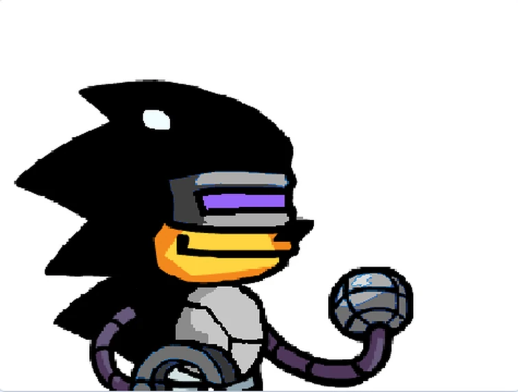 Recolored Silver Sonic! (FnF Super Sonic Smackdown) | Fandom