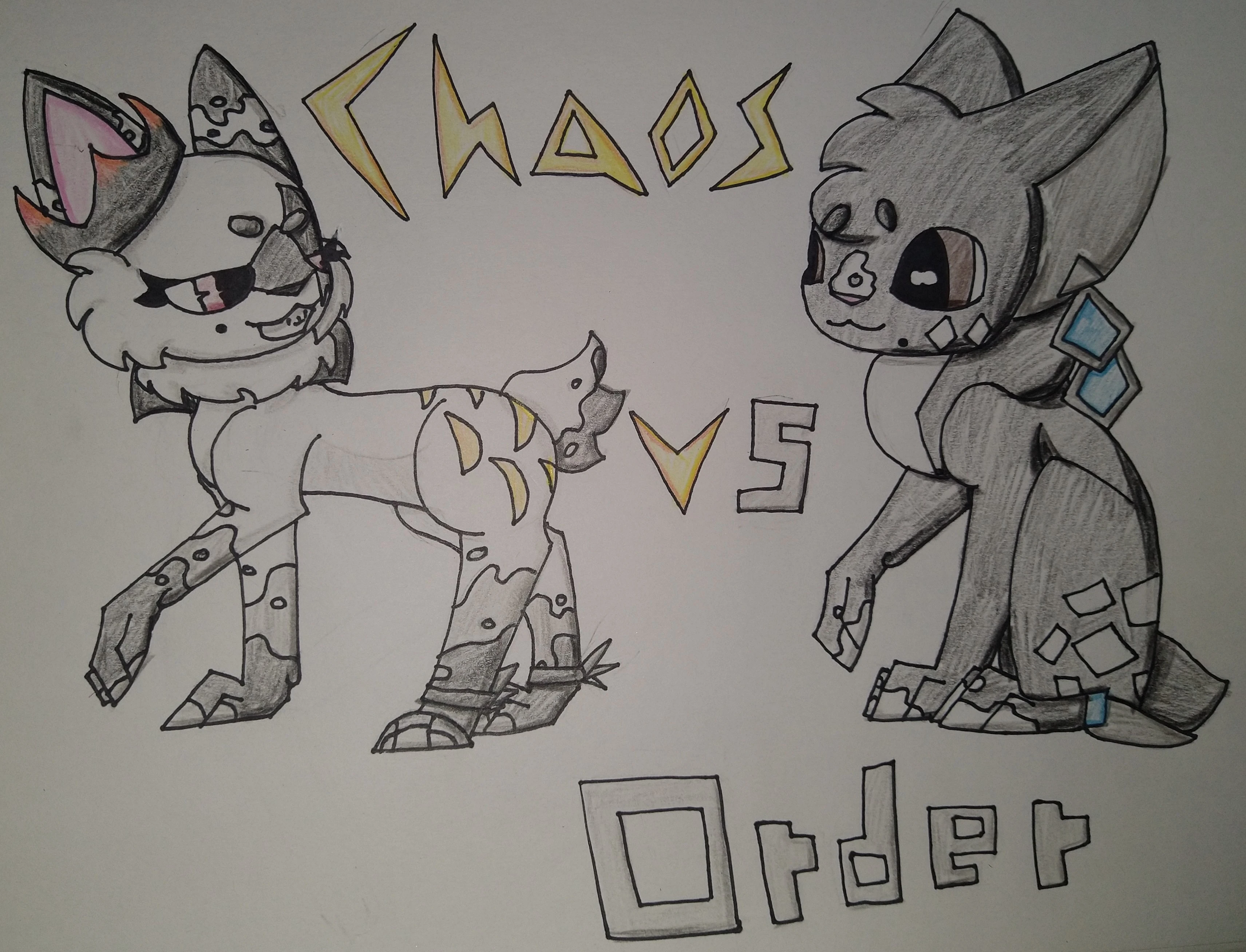 Chaos vs. Order but something's... Different | Fandom