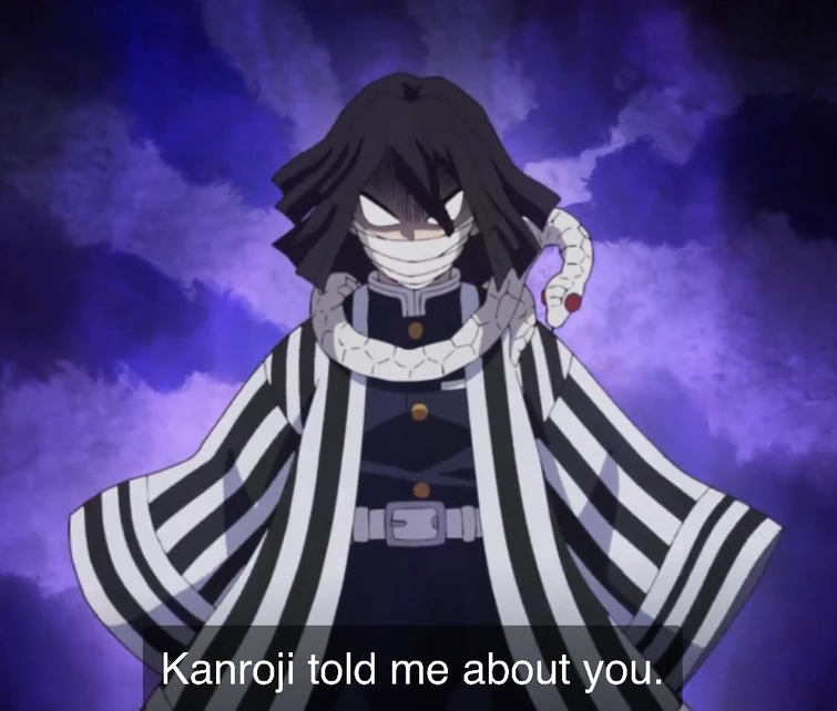 Why does no body talk about how funny Obanai was in Episode 60?? | Fandom