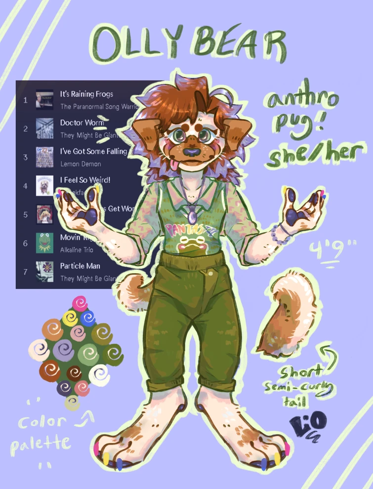 Finished my Fursona! I would do a QnA but shes literally just me lol ...
