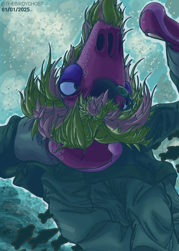 Cranchee singing underwater. | Fandom