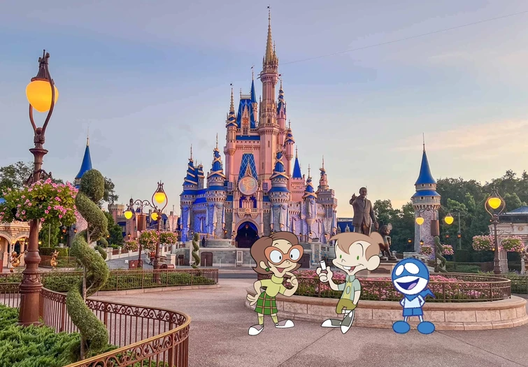 Rudy, Penny and Snap in Walt Disney World in Orlando! | Fandom
