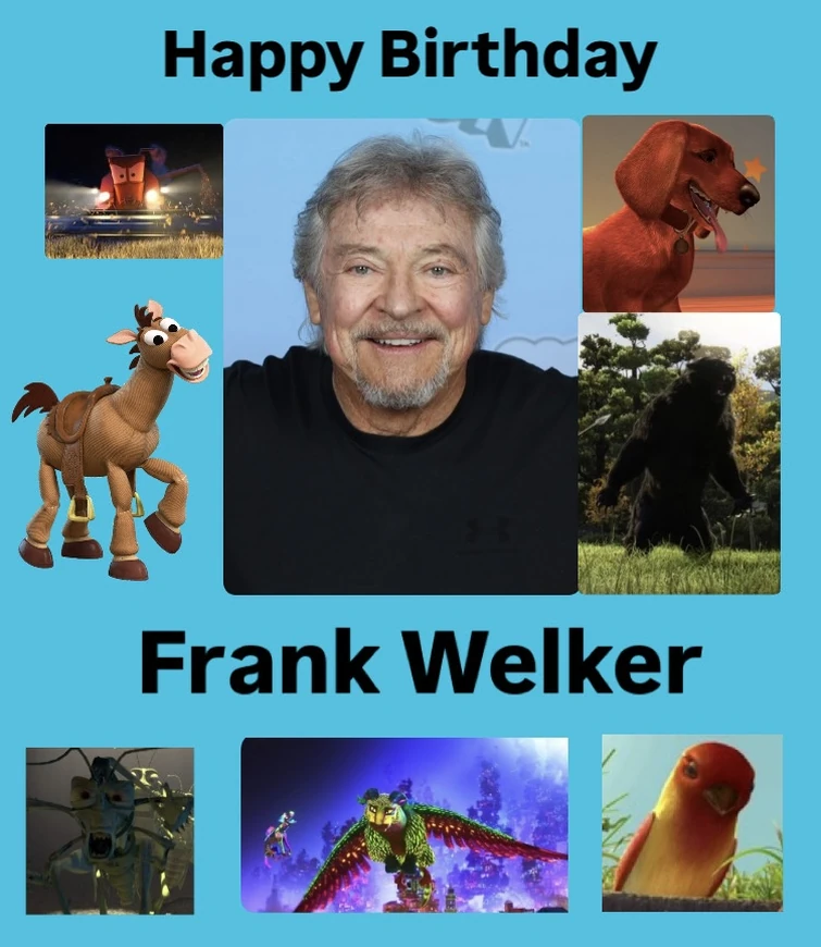 🎂 Happy Birthday to the voice acting and vocal effects himself, Frank ...