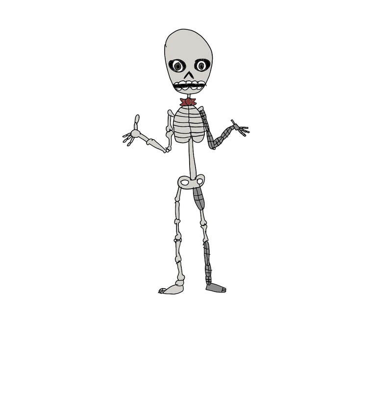 "Skeleton" of my OC | Fandom