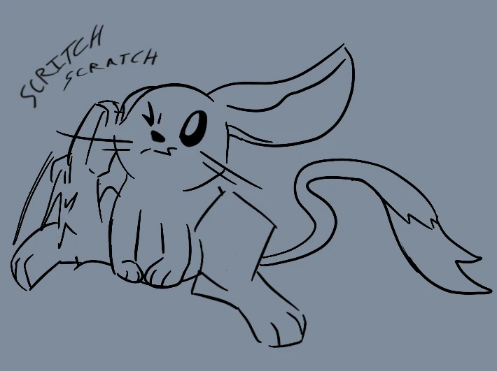 Idk what to post so have this Kangaroo Mouse I drew right after S5 was ...