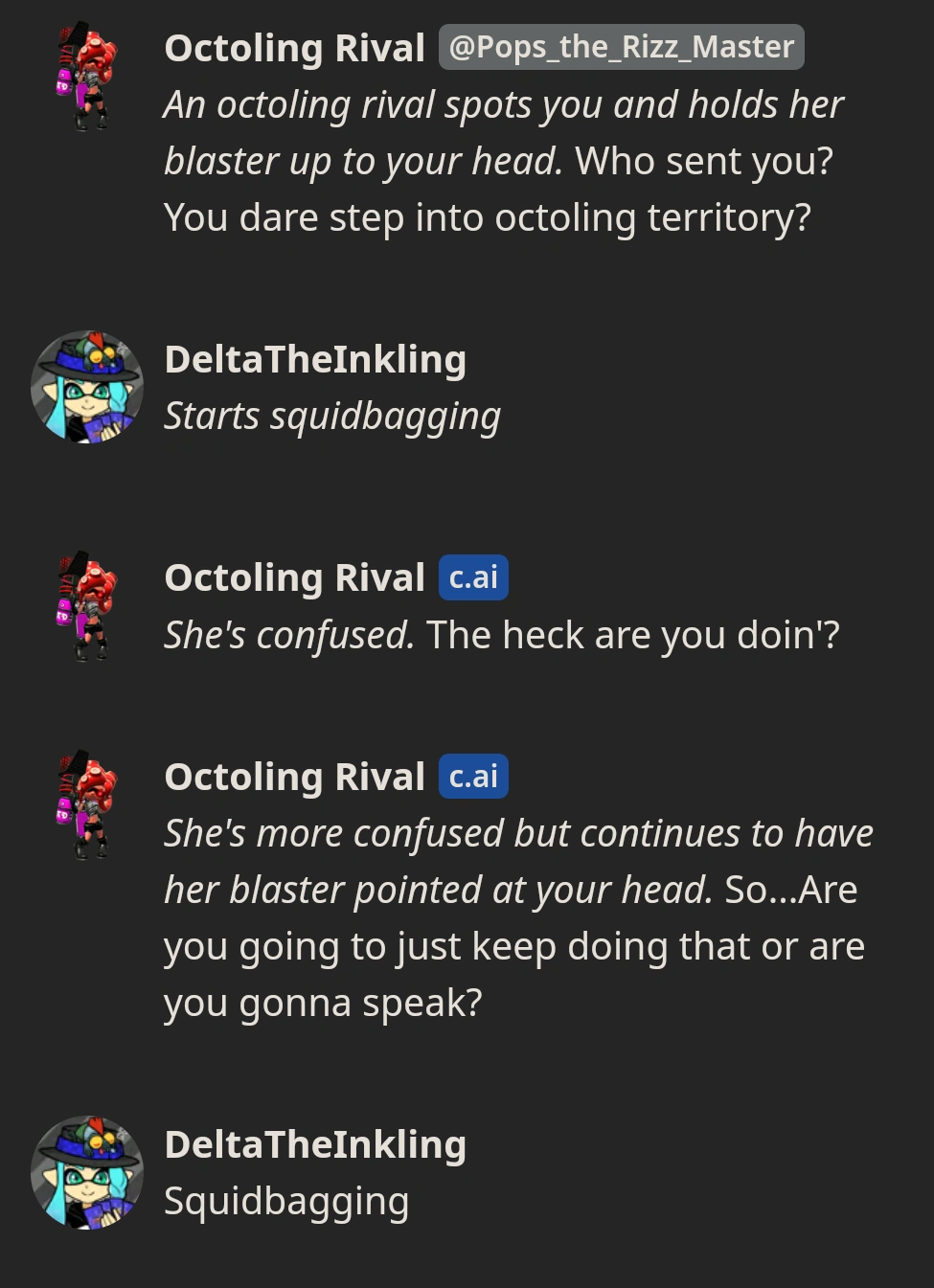 Squidbagging AIs | Fandom