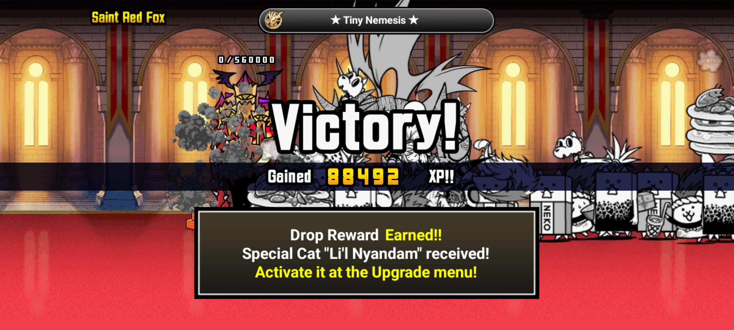 1* SoL Progress #2: Saint Red Fox/Li'l Nyandam | Fandom