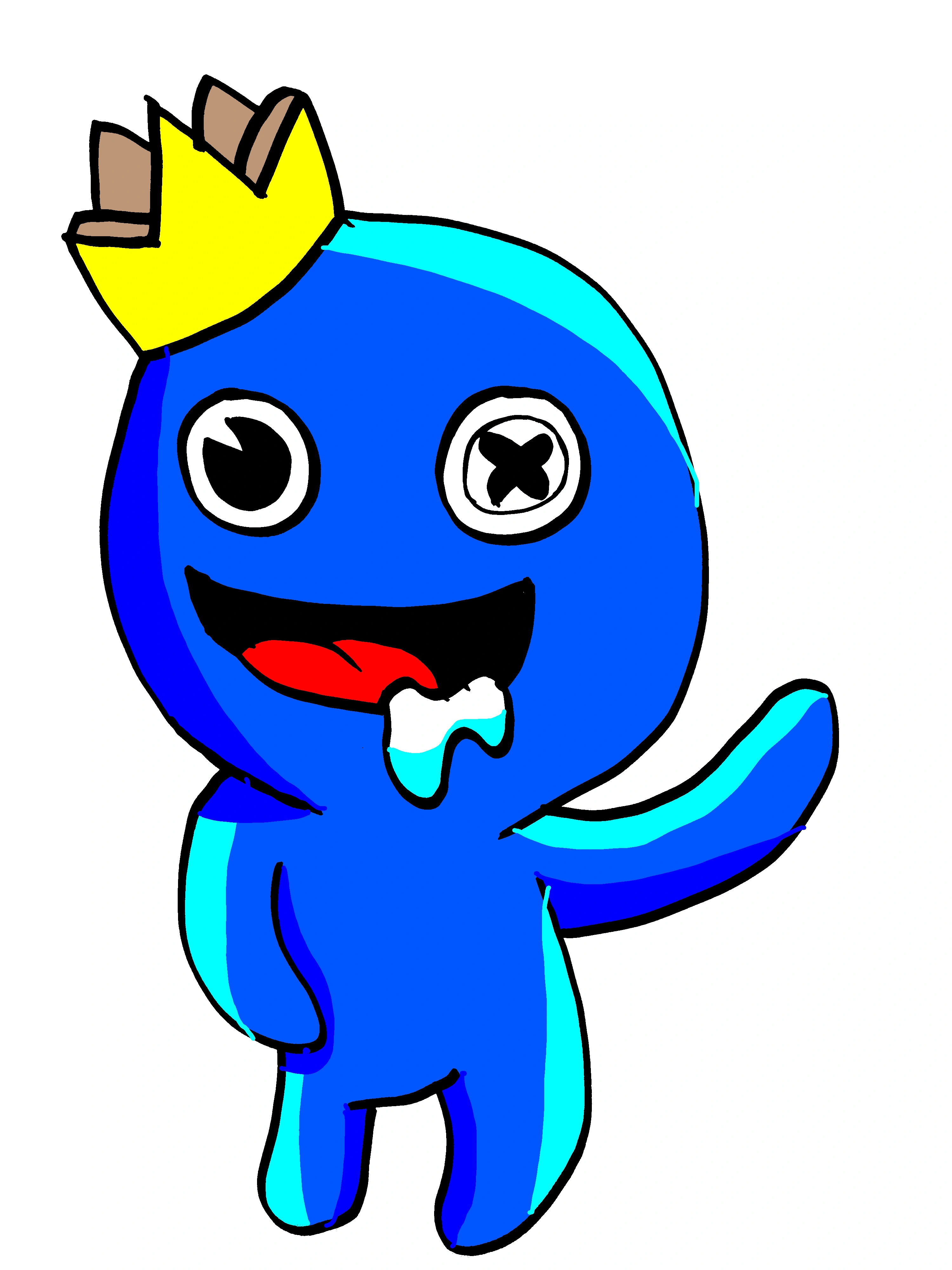 My digital drawing of Blue | Fandom