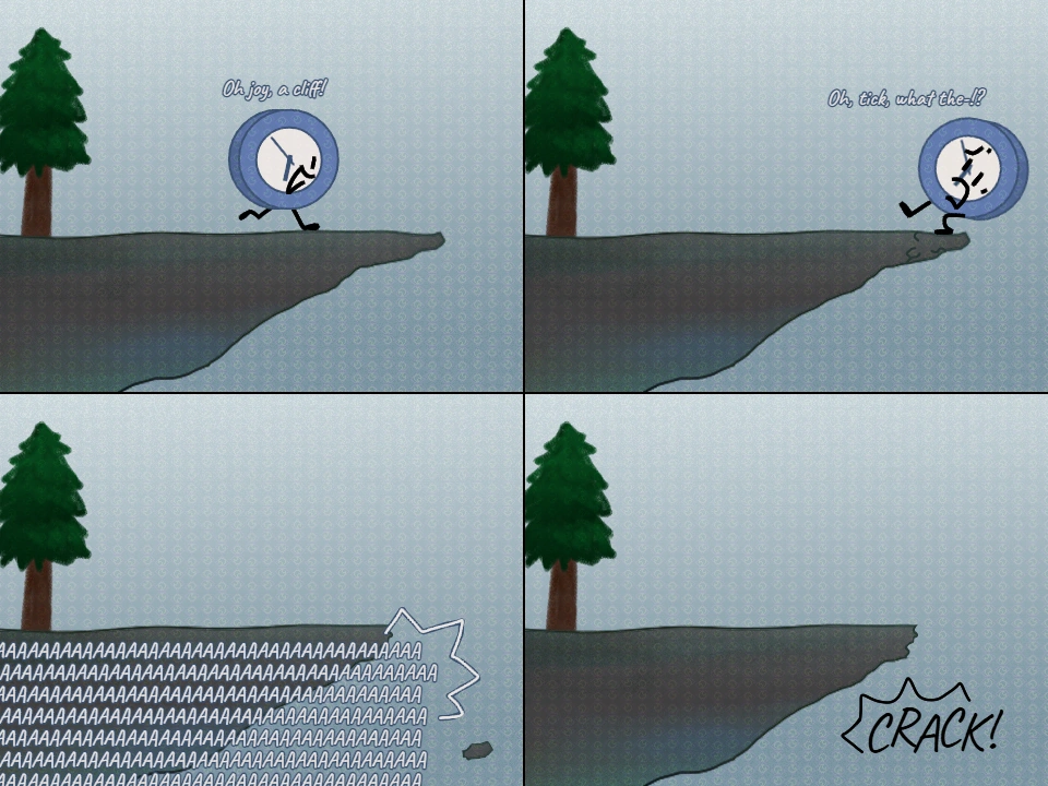 Oh 🅾 joy, 😁 a 🅰 cliff! 🏔 | Fandom
