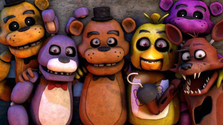 The good old days. When the splinks were the only FNAF models in Garry ...