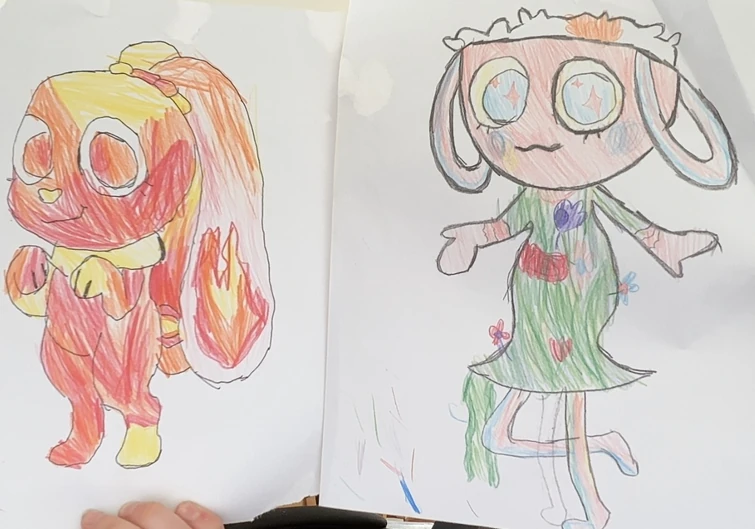 my first time drawing dandys world | Fandom