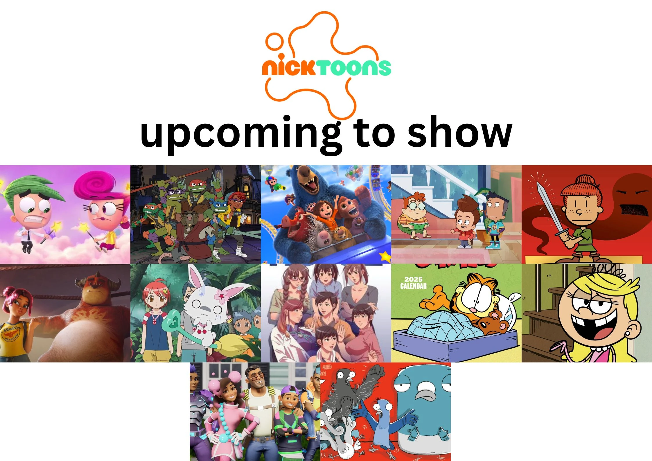 Upcoming To Shows Nicktoons | Fandom