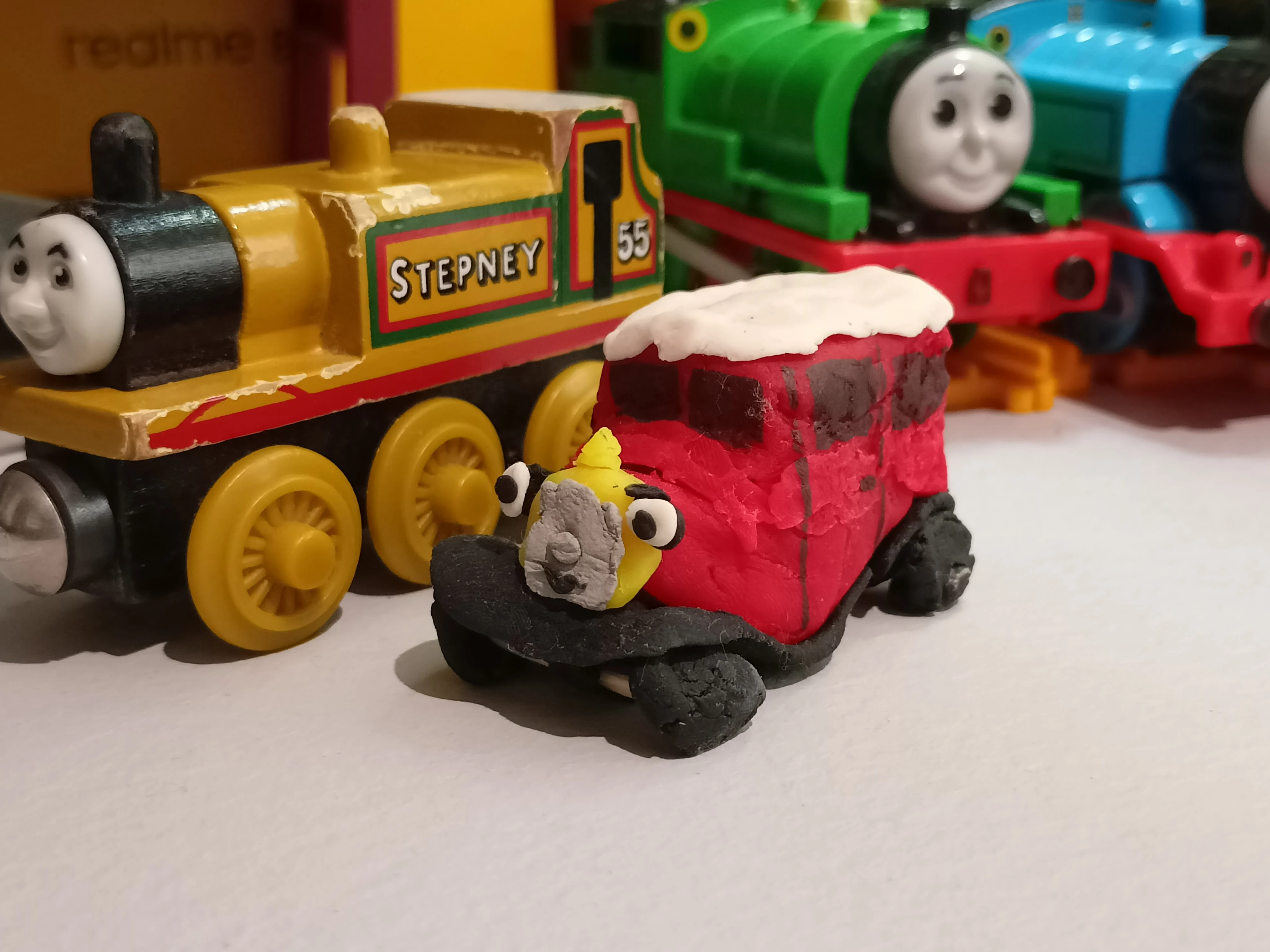 Briefly fell in love with Caroline so I made this model out of clay and ...