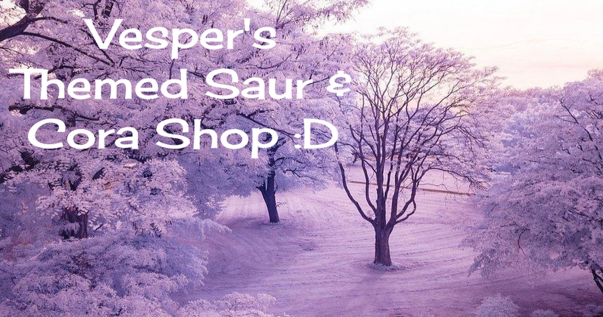 Themed Saur & Cora shop! | Fandom
