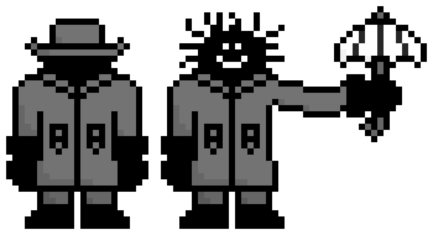 The umbrella man (original sprite/character(?)) | Fandom