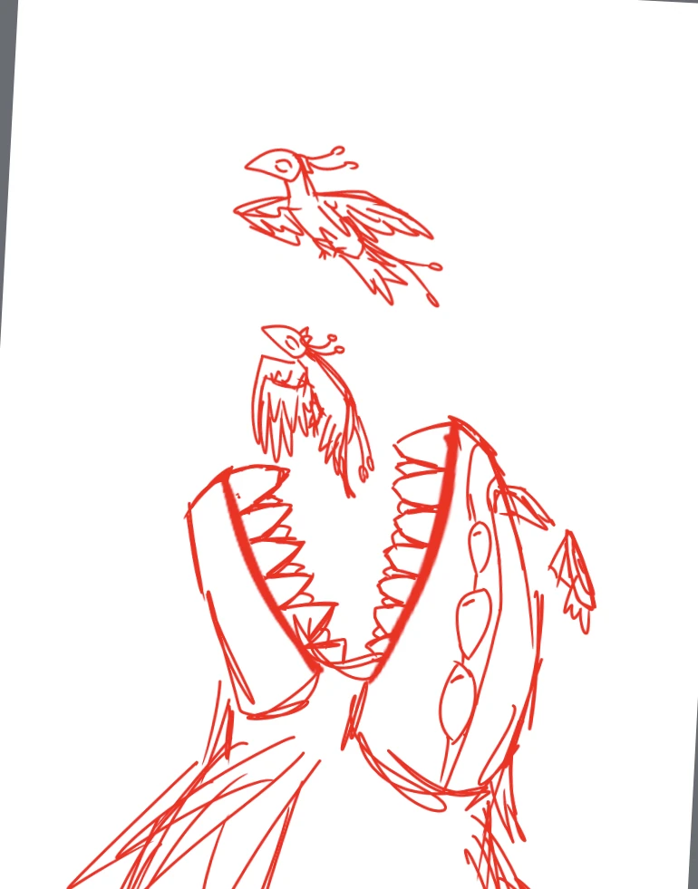 big fish is mean to draw | Fandom