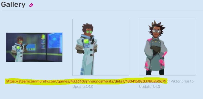 Calling all mods - glitch on NPC character details | Fandom