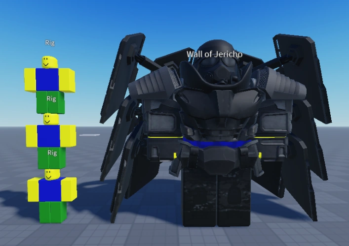 Idk, Wall of Jericho but with new armor as well as being a literal Mag ...