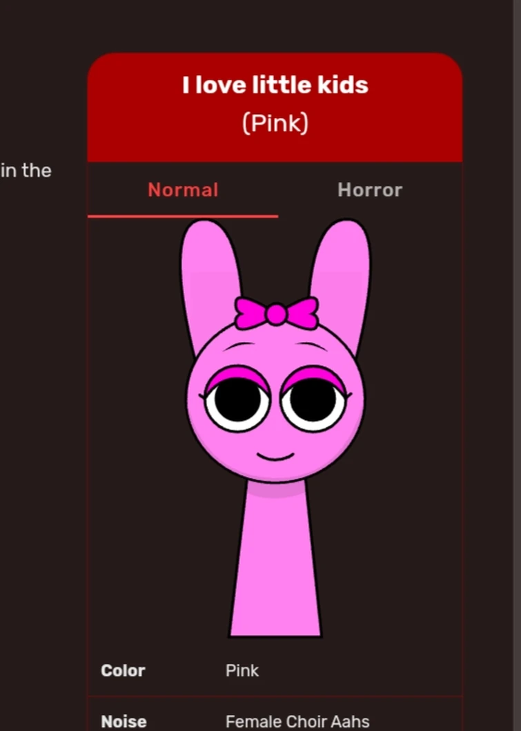 Pinki as a human for Sprunki: The Humanization! | Fandom