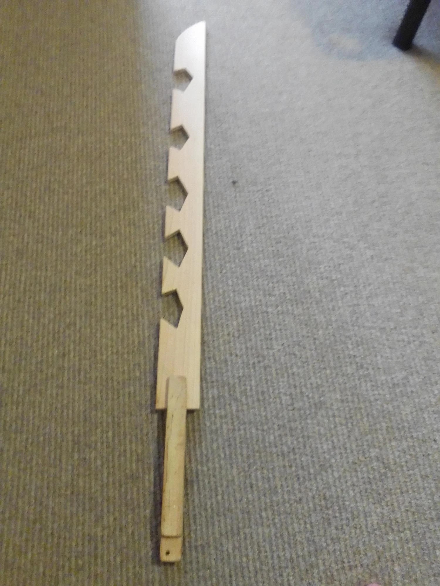 I built inoskues sword out of wood | Fandom
