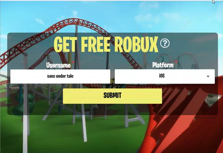So you know that free robux scam? | Fandom