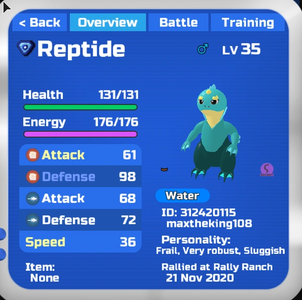 Trading PVP reptide and luminami | Fandom