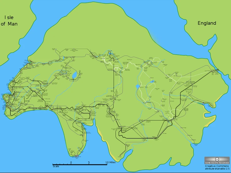 My "All Set" Sodor map is complete. | Fandom