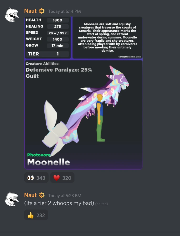 Moonelle stats | Fandom